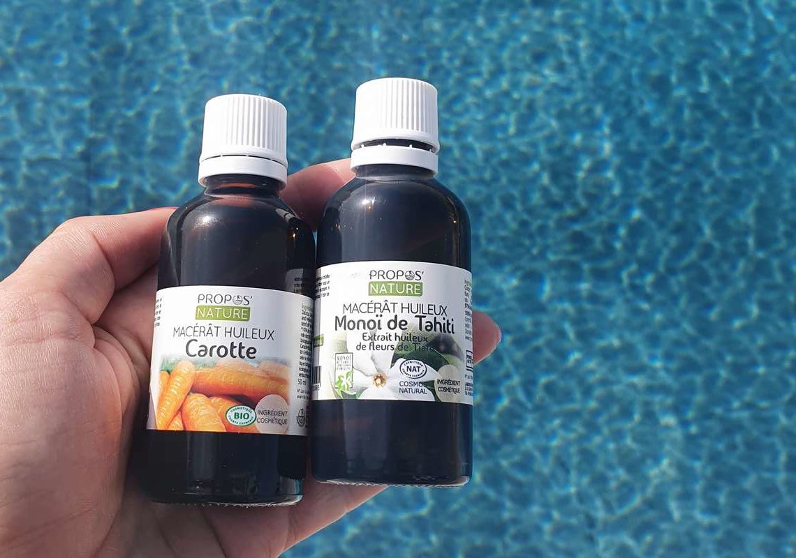 Joli'essence : huiles végétales pour l'été - Constance Moon