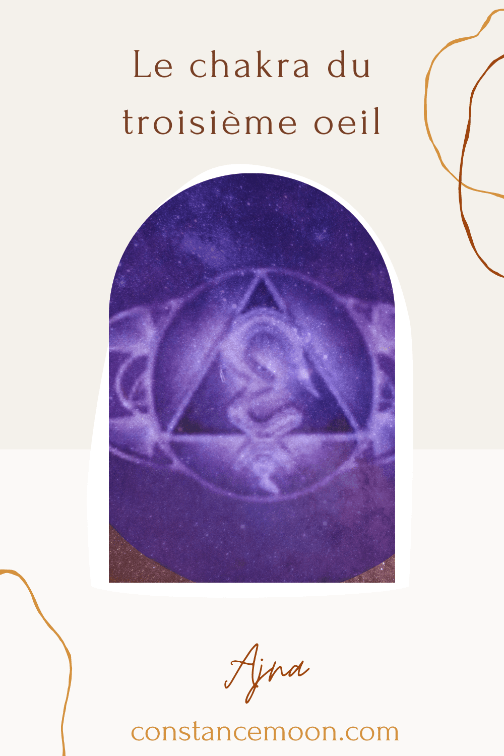 Ajna : le chakra du troisième oeil - Constance Moon