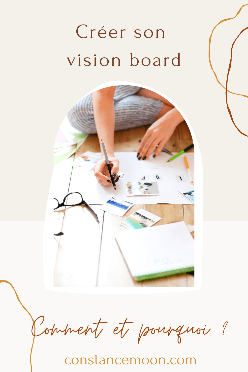 Créer son vision board : comment et pourquoi ? - Constance Moon